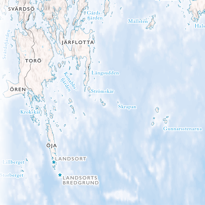 Skärgårdskarta Stockholm – Dapa Maps