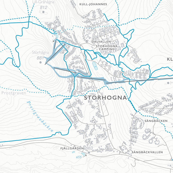 Skidkarta Vemdalen – Dapa Maps